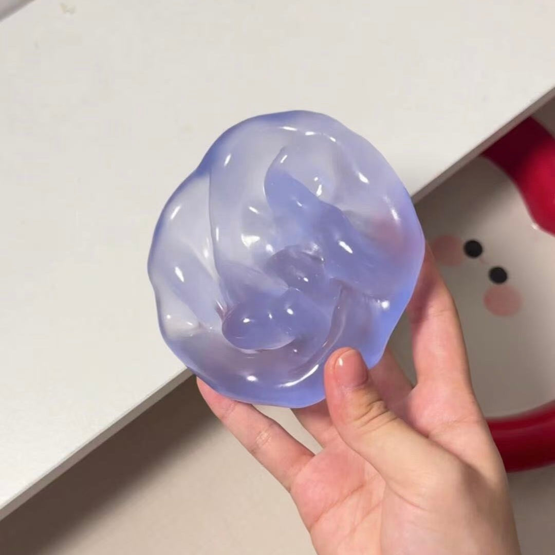 Coconut oil Stress Ball (oily texture) – bibisquishy